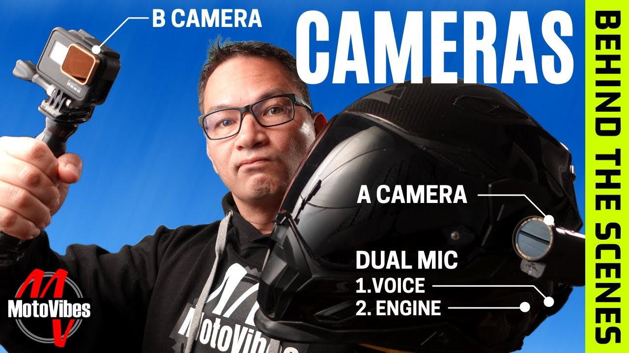 PERFECT DUAL ACTION CAMERA SETUP FOR MOTORCYCLES // Sony GoPro Hero ...