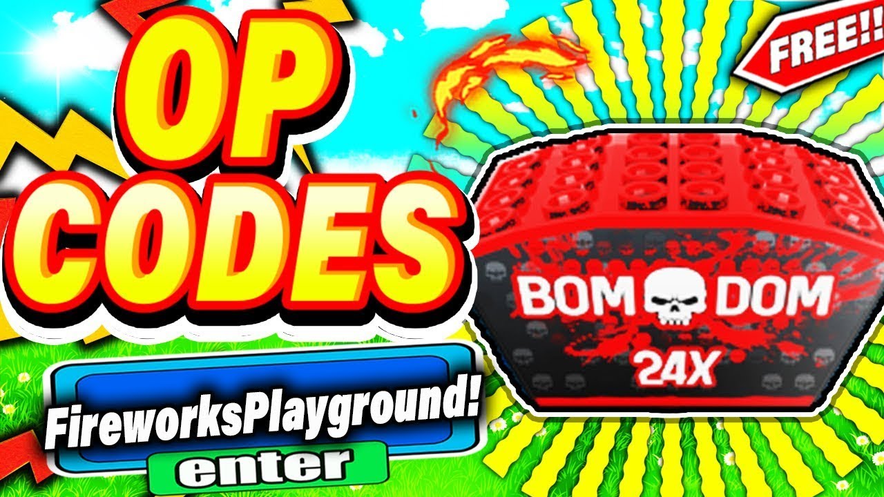 ALL NEW *SECRET CODES* IN ROBLOX FIREWORKS PLAYGROUND (new codes in roblox Fireworks Playground ...