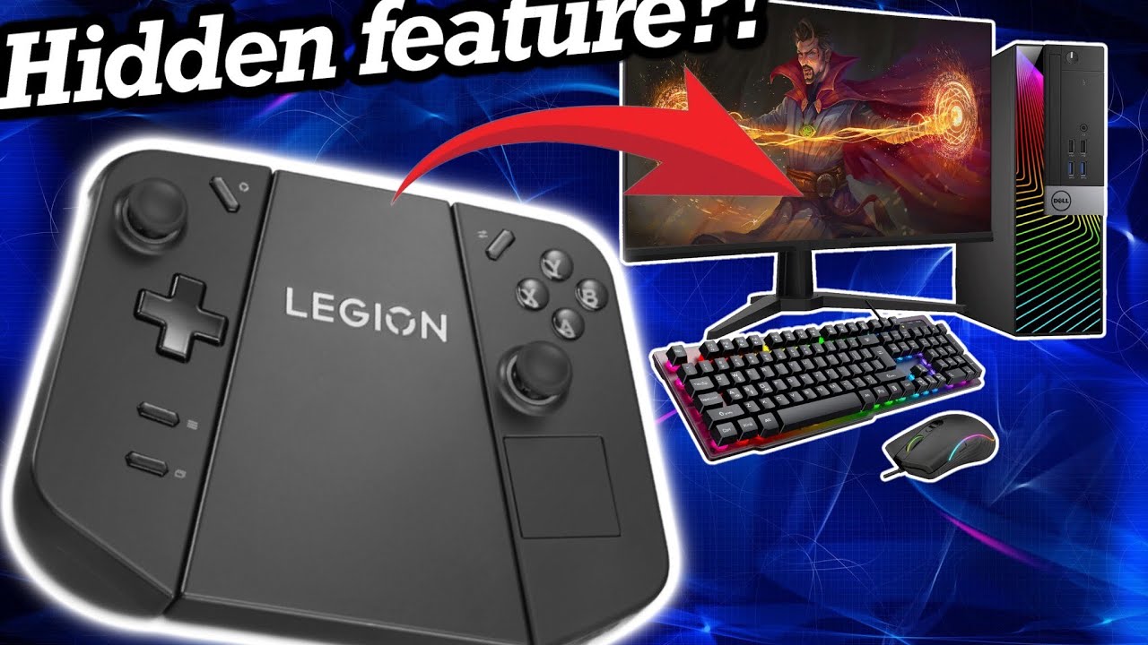 Using The Legion Go Controllers On Another PC - The Hidden Feature of the Controller Connector ...