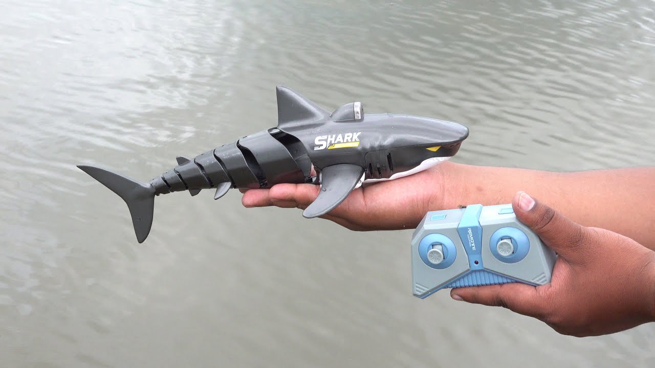 RC Shark remote control - RC shark unboxing in Hindi - Remote control ...