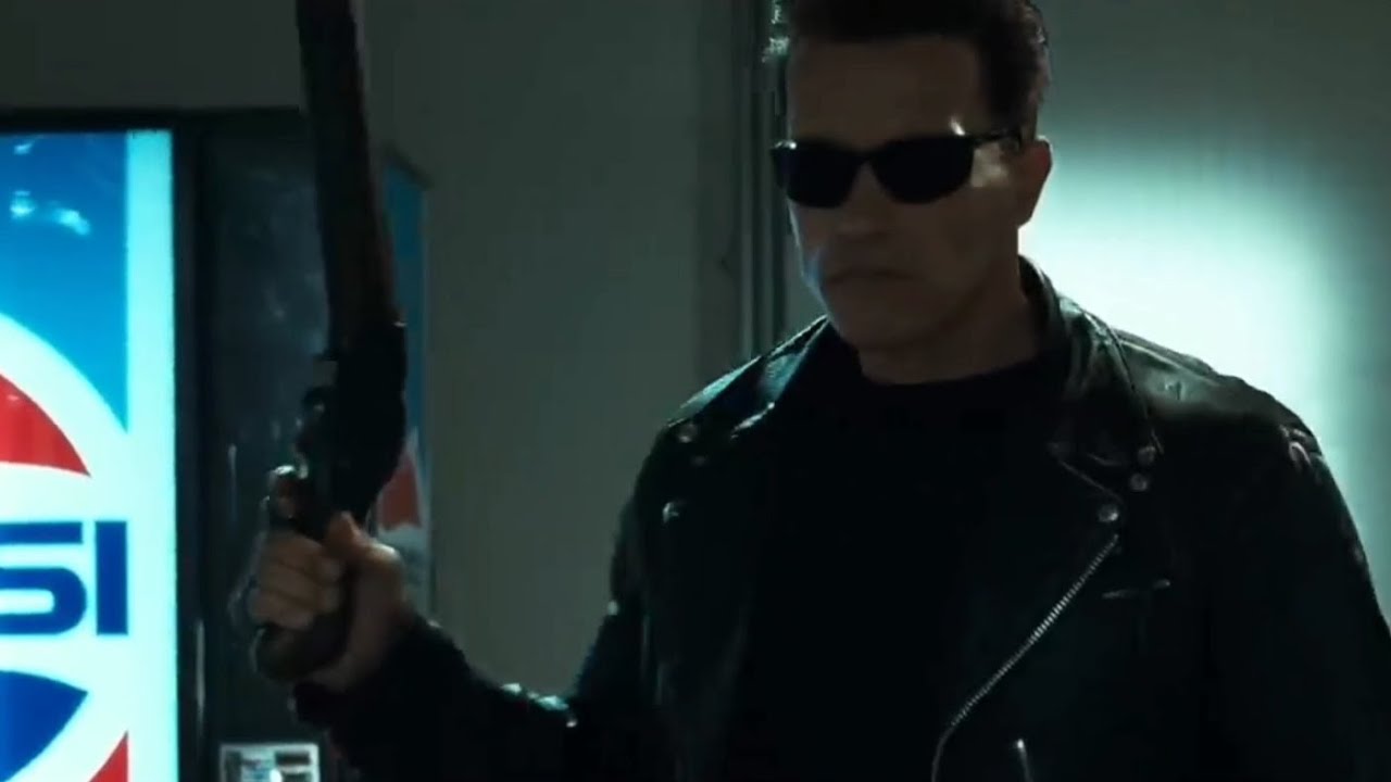 Terminator 2 Judgement Day: T-800 + T-1000 Theme - YouTube