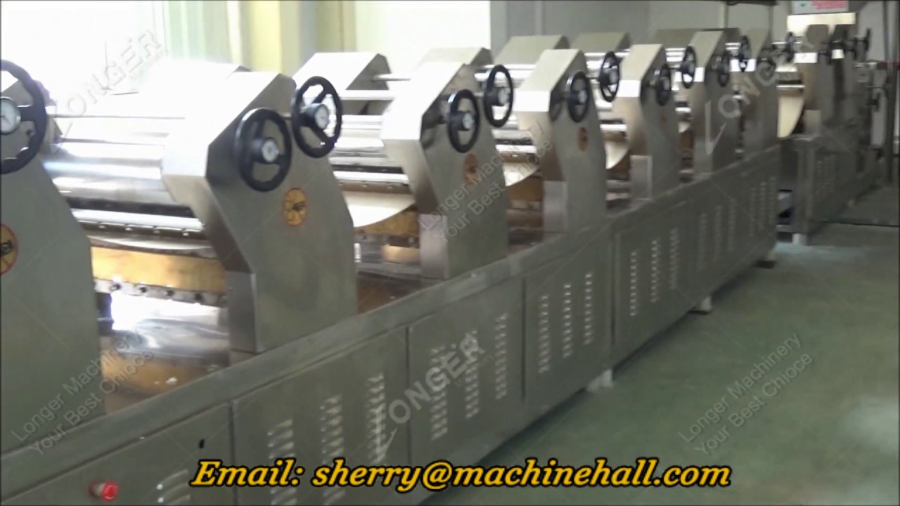 Fully Automatic Instant Noodle Production Line, Instant Noodle ...