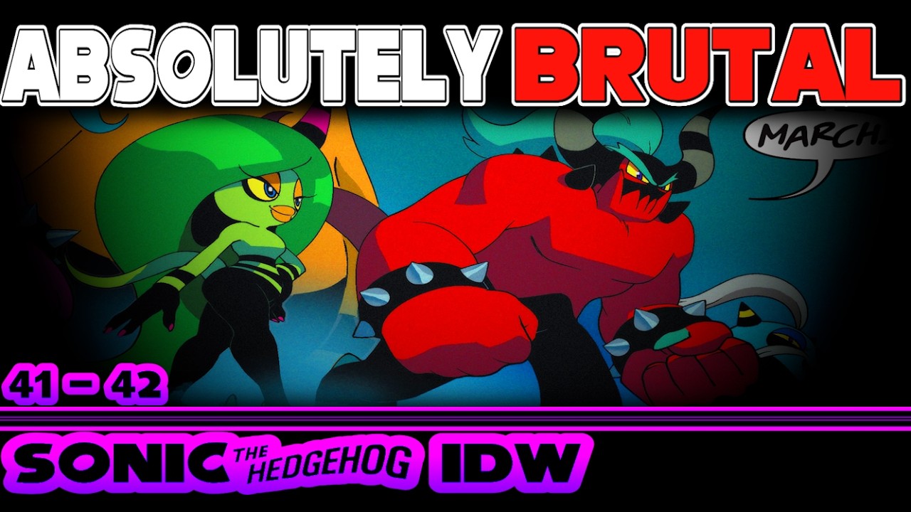 IDW’s Most BRUTAL Issues Yet | Sonic IDW 41 - 42 - YouTube