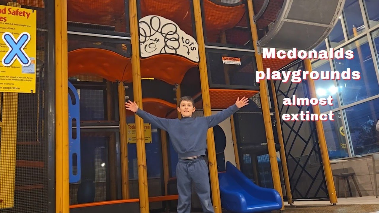 Mcdonalds playground walk through - YouTube