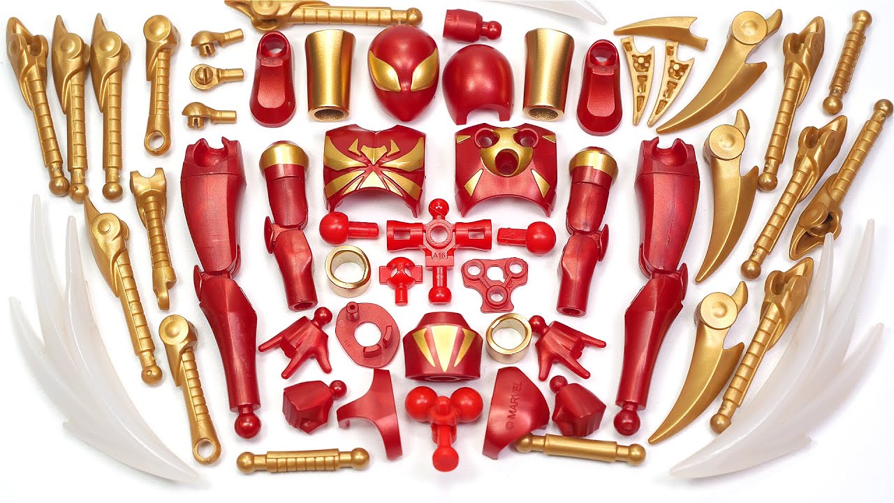 Spider-Man Speed Build Iron Spider | Spider-verse | KEEPPLEY Spider-Man ...