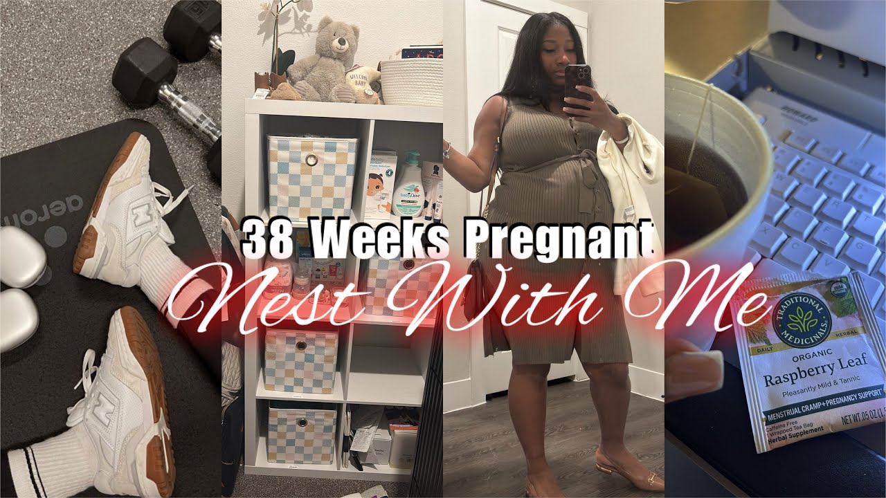 Operation Get Baby Out| Nesting @ 38 weeks - YouTube
