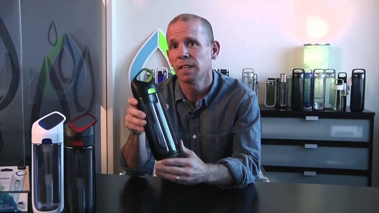 KOR One Water спортивная бутылка кокосовым фильтром - YouTube