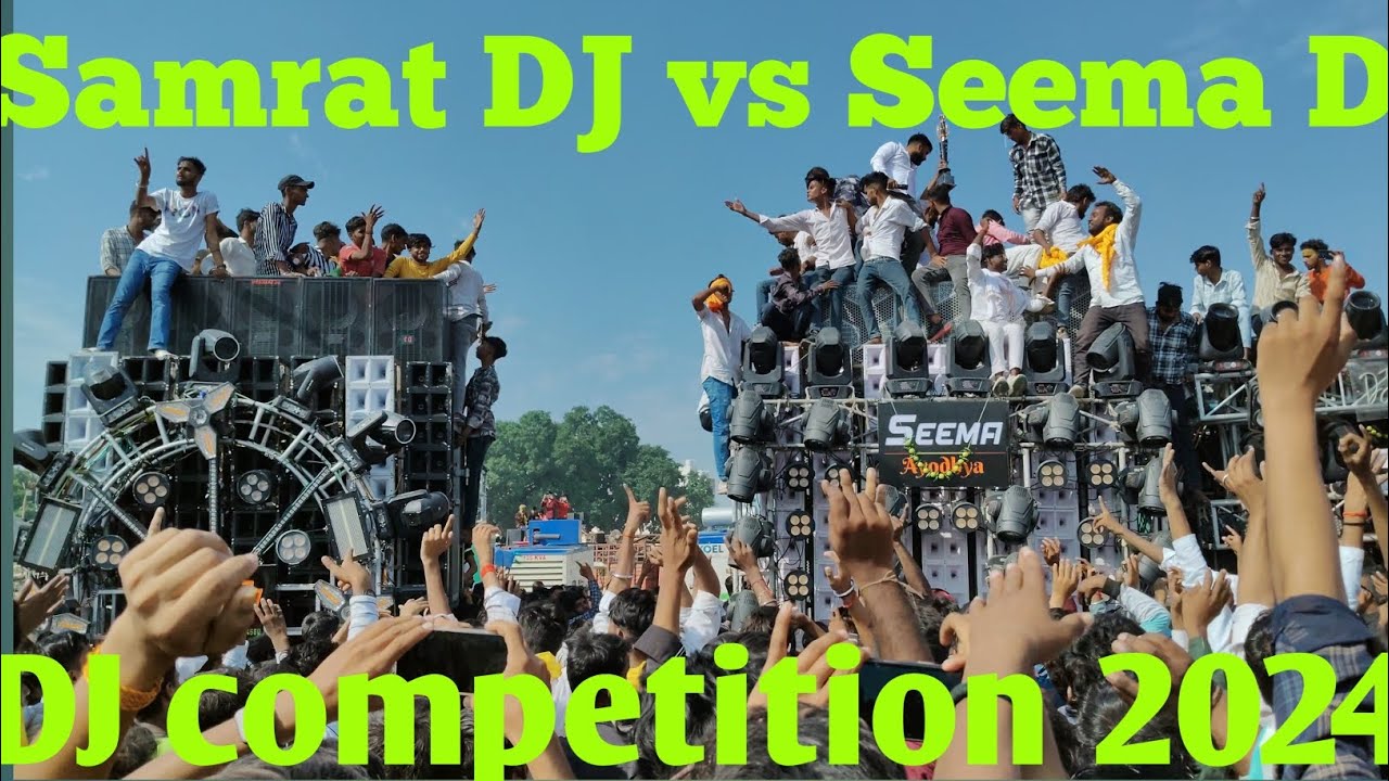 Samrat DJ v Seema DJ competition2024#djviral #djcompetition #dj seema # ...