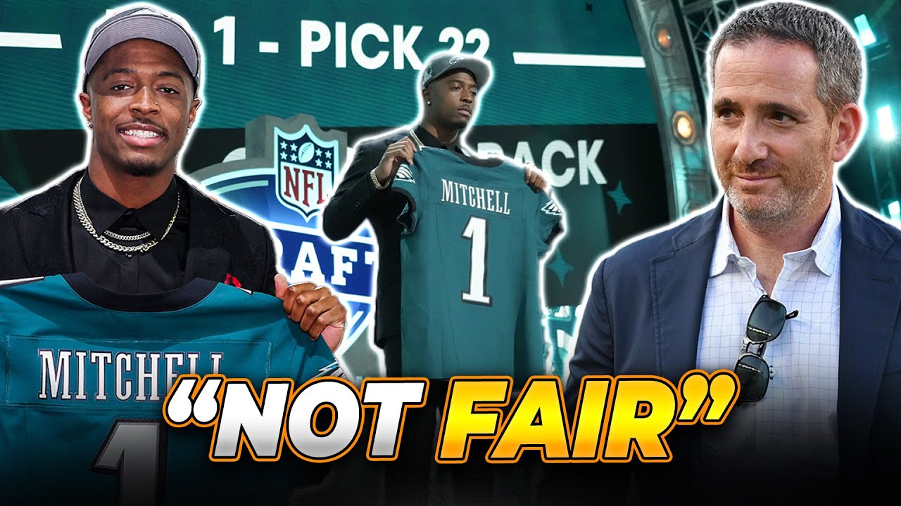 The Eagles STUNNED the NFL with their 1st Round PICK… - YouTube