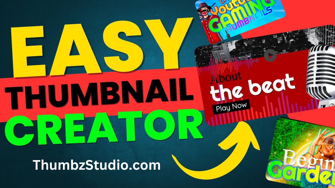 Easy Music YouTube Thumbnail Creator Tool for YouTube Thumbnails - YouTube