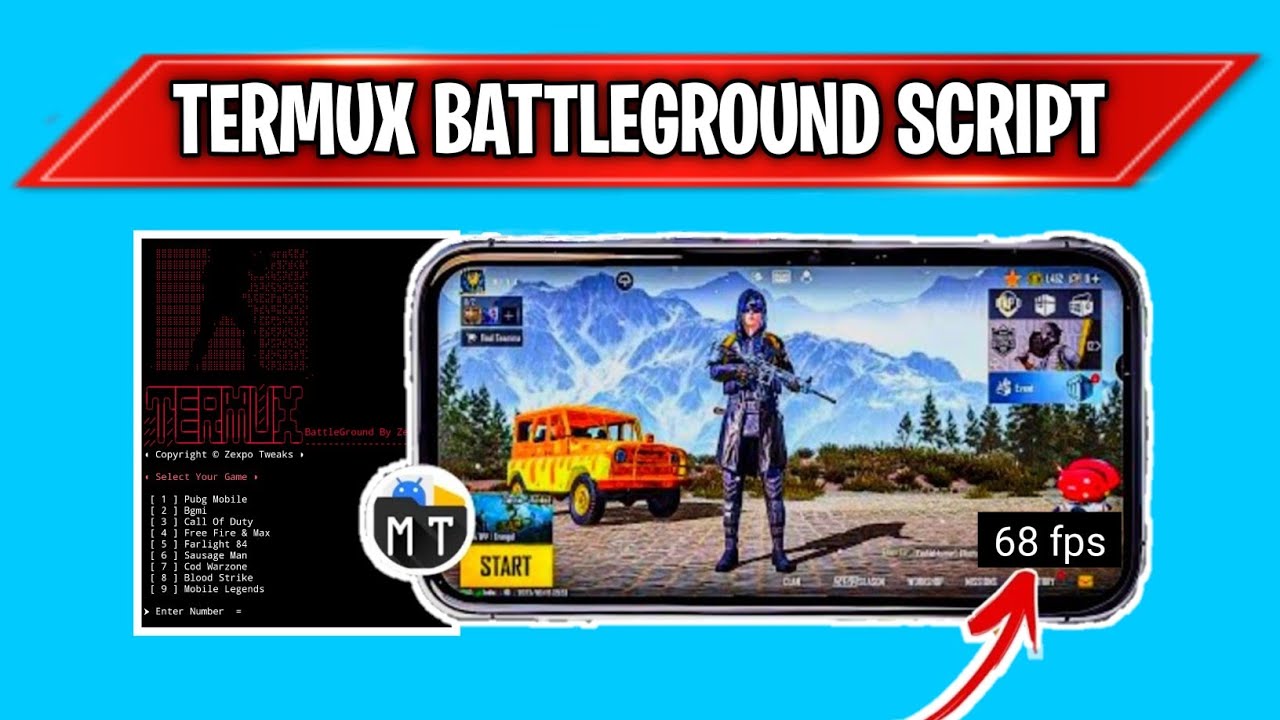 Termux Battleground Script 🔥 Optimize And Boost Your Android | 100% ...