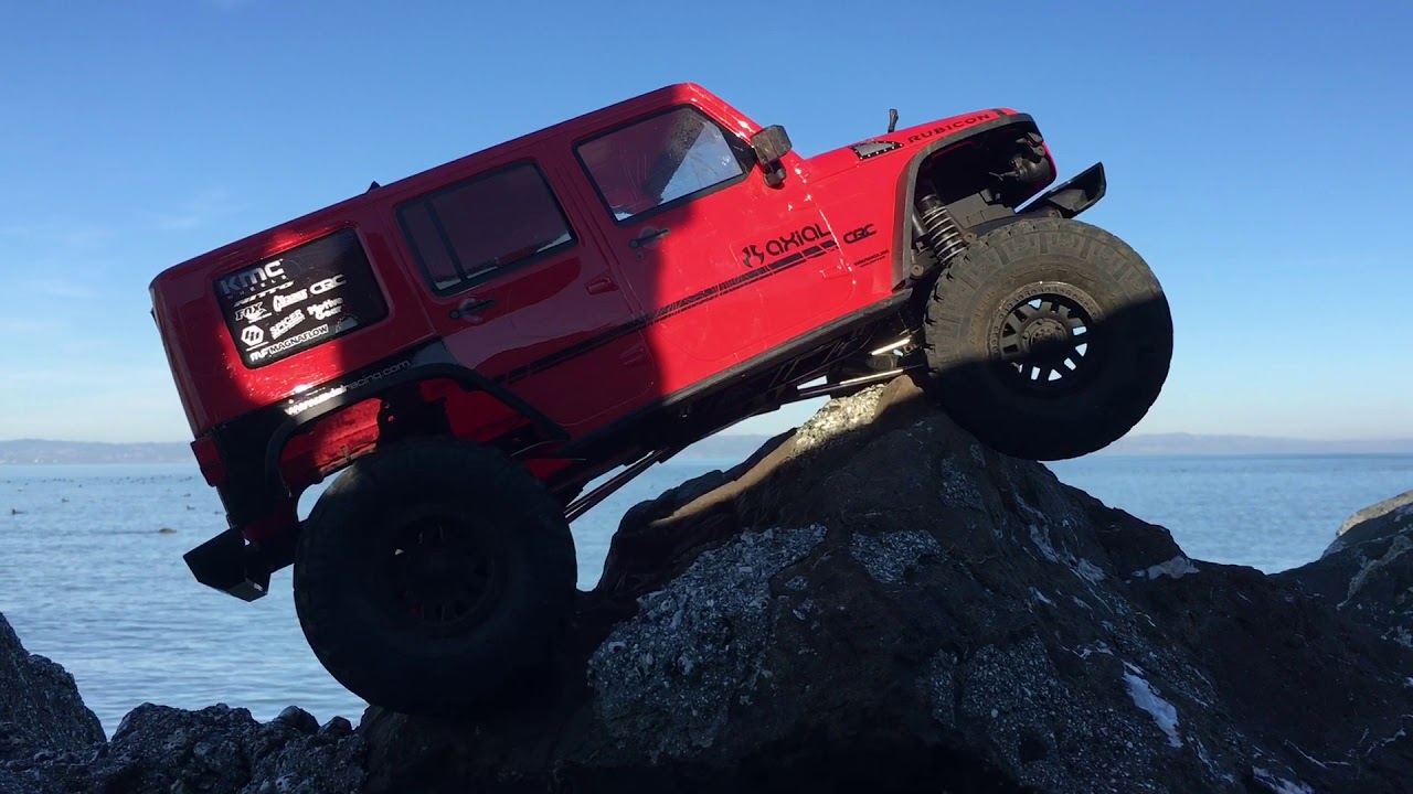 Axial SCX10 ii CRC 2017 test drive part 2 - YouTube