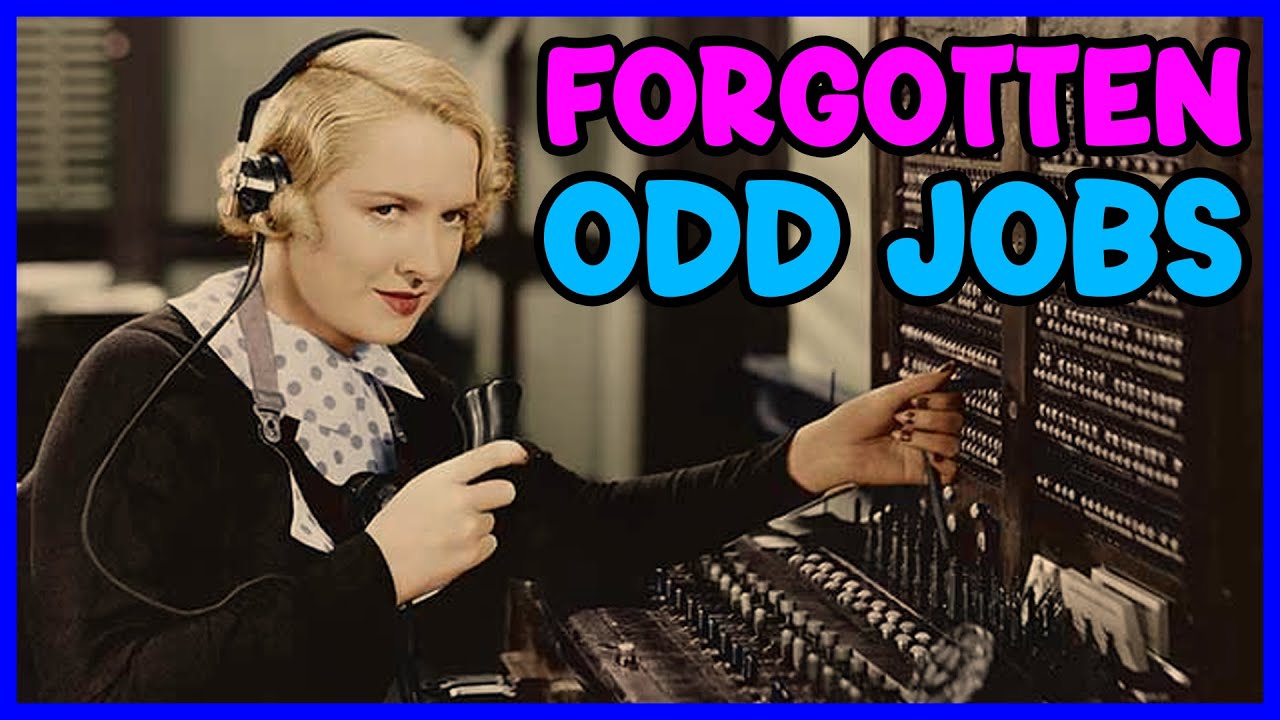 Forgotten Odd Jobs From The 90s - YouTube