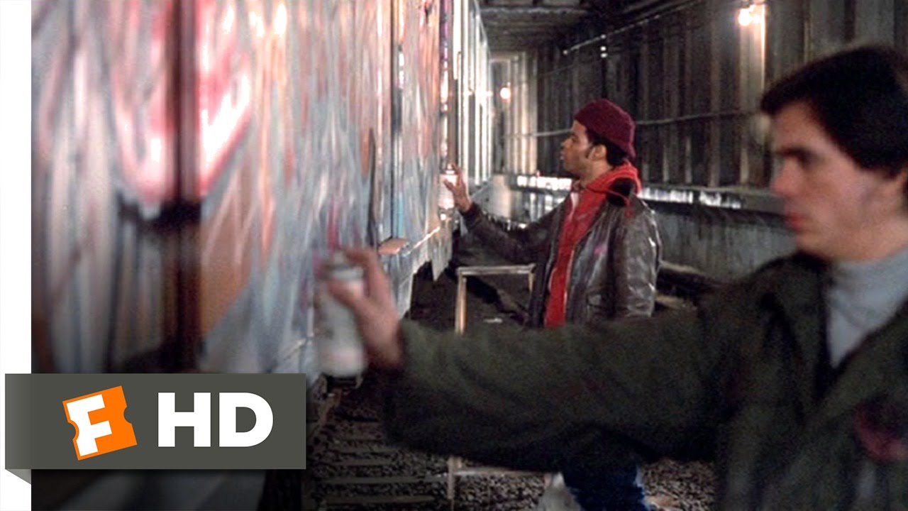 Beat Street (7/9) Movie CLIP - Painting a Virgin Train (1984) HD - YouTube