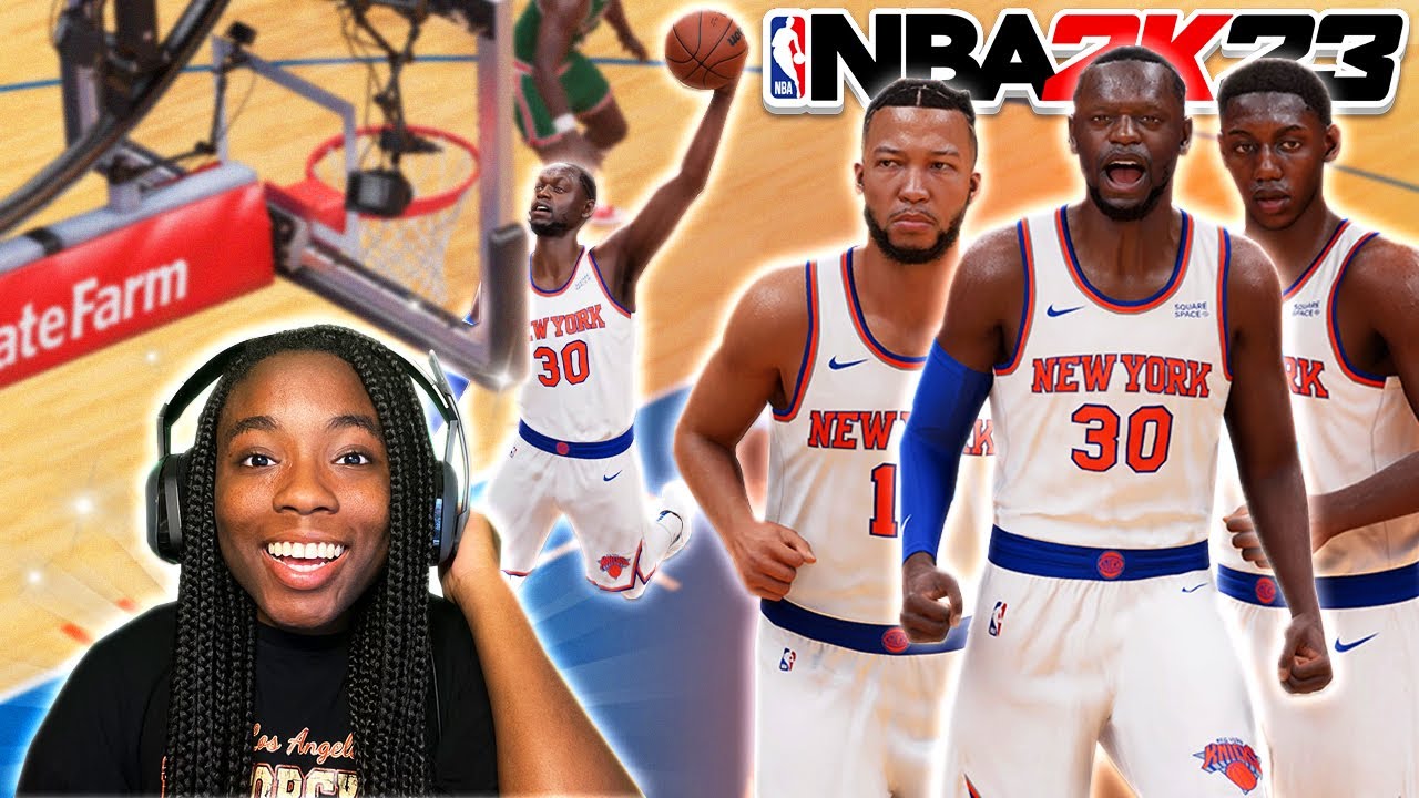 PLAYING WITH THE NEW YORK KNICKS "MID 3"! NBA 2K23 PLAYNOW ONLINE ...