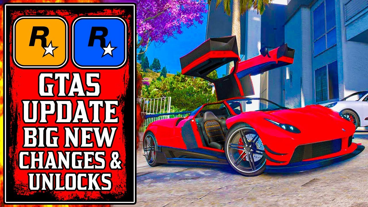 The NEW GTA Online Update! ALL Major Changes & Unlocks Guide (New GTA5 ...
