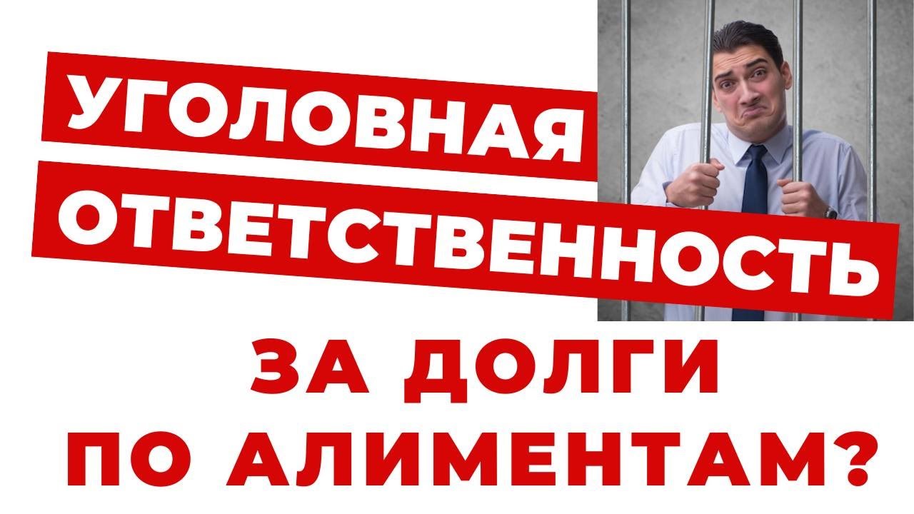 ️Могут ли Посадить за Долги по Алиментам Youtube