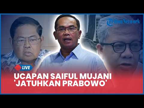 LIVE: Ucapan Saiful Mujani 'Jatuhkan Prabowo' Dihujani Kritik, Elite Parpol hingga Aktivis Beraksi