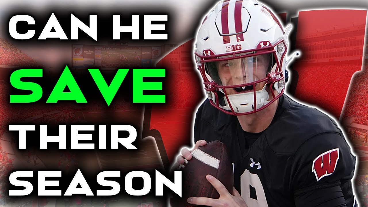 He May SAVE Their Season... (Who is: Wisconsin Football's Braedyn Locke ...