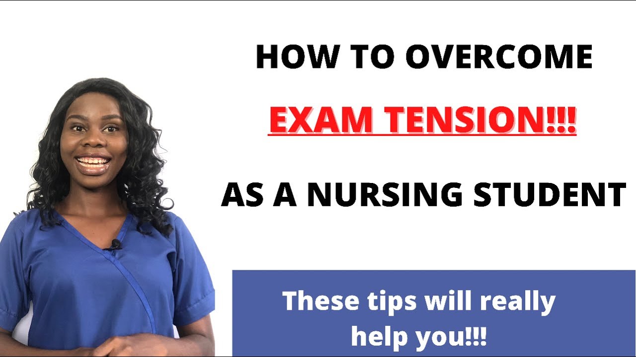 How to overcome exam tension - YouTube