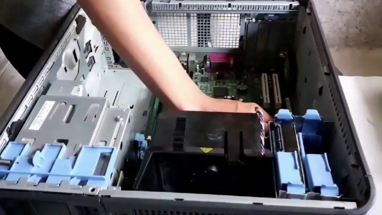 Partes internas de un CPU - YouTube