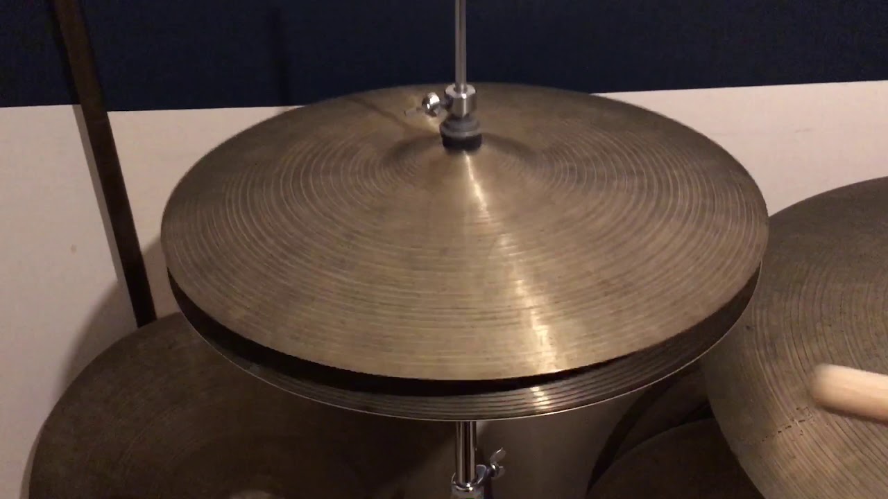 Intermediate Stamp 14" Vintage K Zildjian 810g+730g Istanbul 【SOLD ...