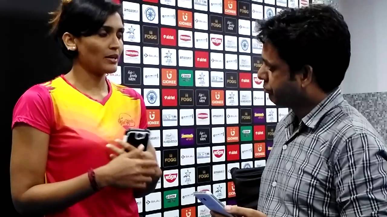 Interview with Mamatha Poojary, Indian Kabaddi Queen by AN Shibli - YouTube