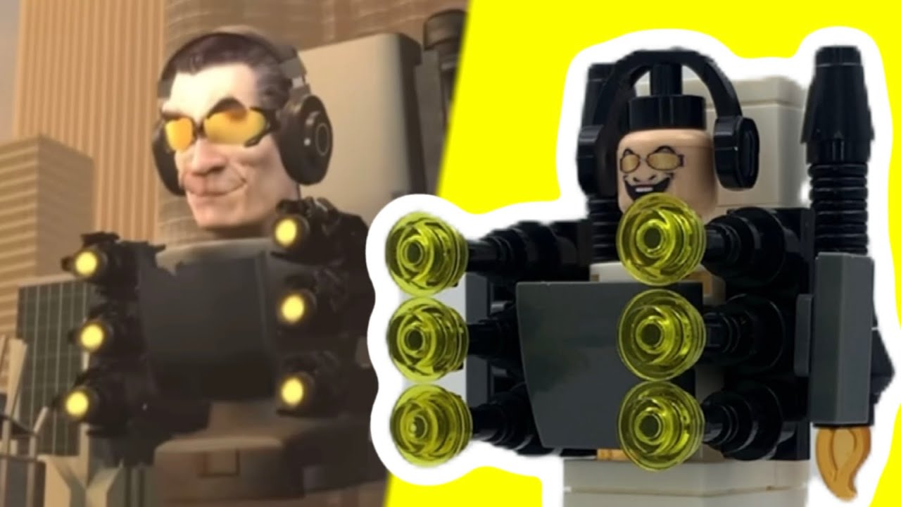 Skibidi Toilet LEGO - G-Man 3.0 | Unofficial LEGO MOC - YouTube