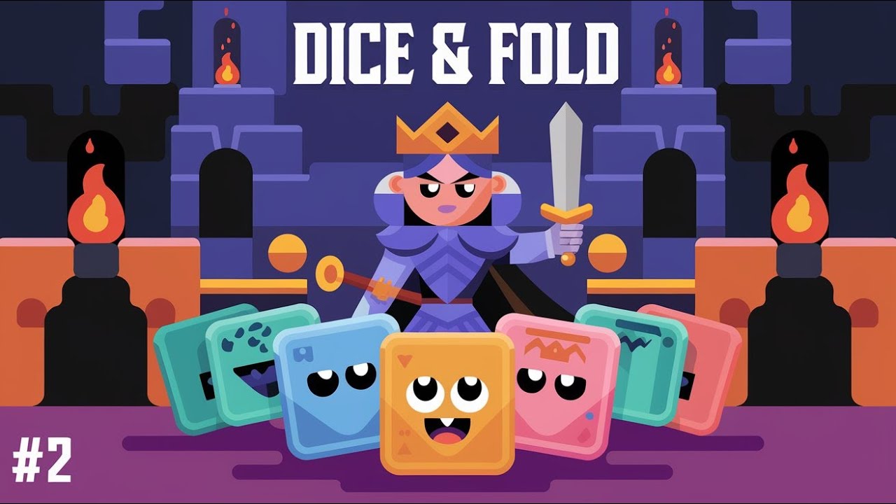 КУБИЧНАЯ КОРОЛЕВА! # 2 [DICE FOLD] - YouTube