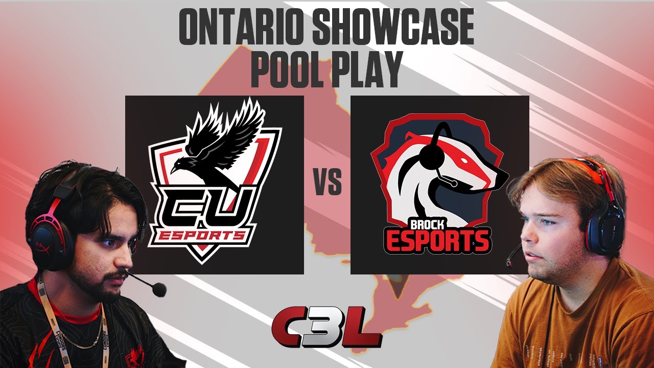 Carleton University Esports vs Brock Esports | Pool Play | C3L Ontario ...