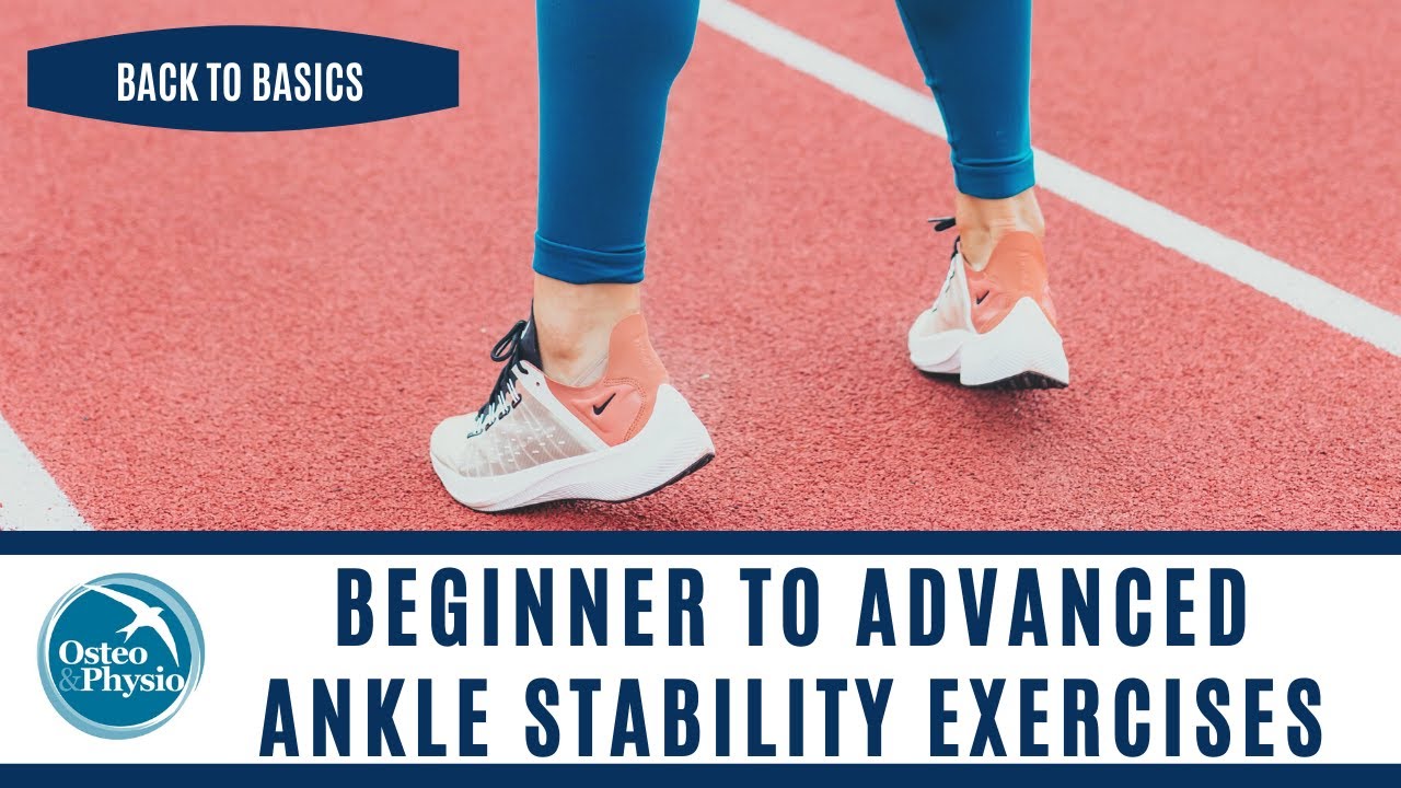 Beginner to advanced ankle stability exercises - YouTube
