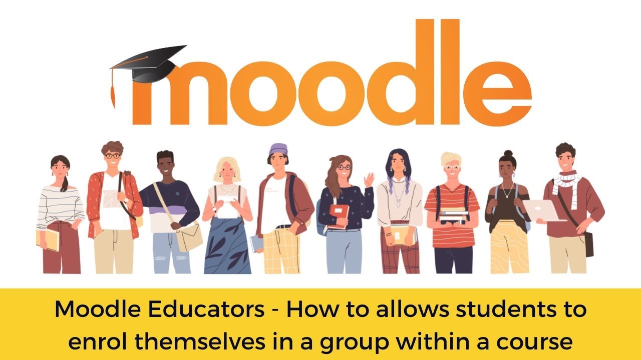 How to allows students to enroll themselves in a group within a course ...