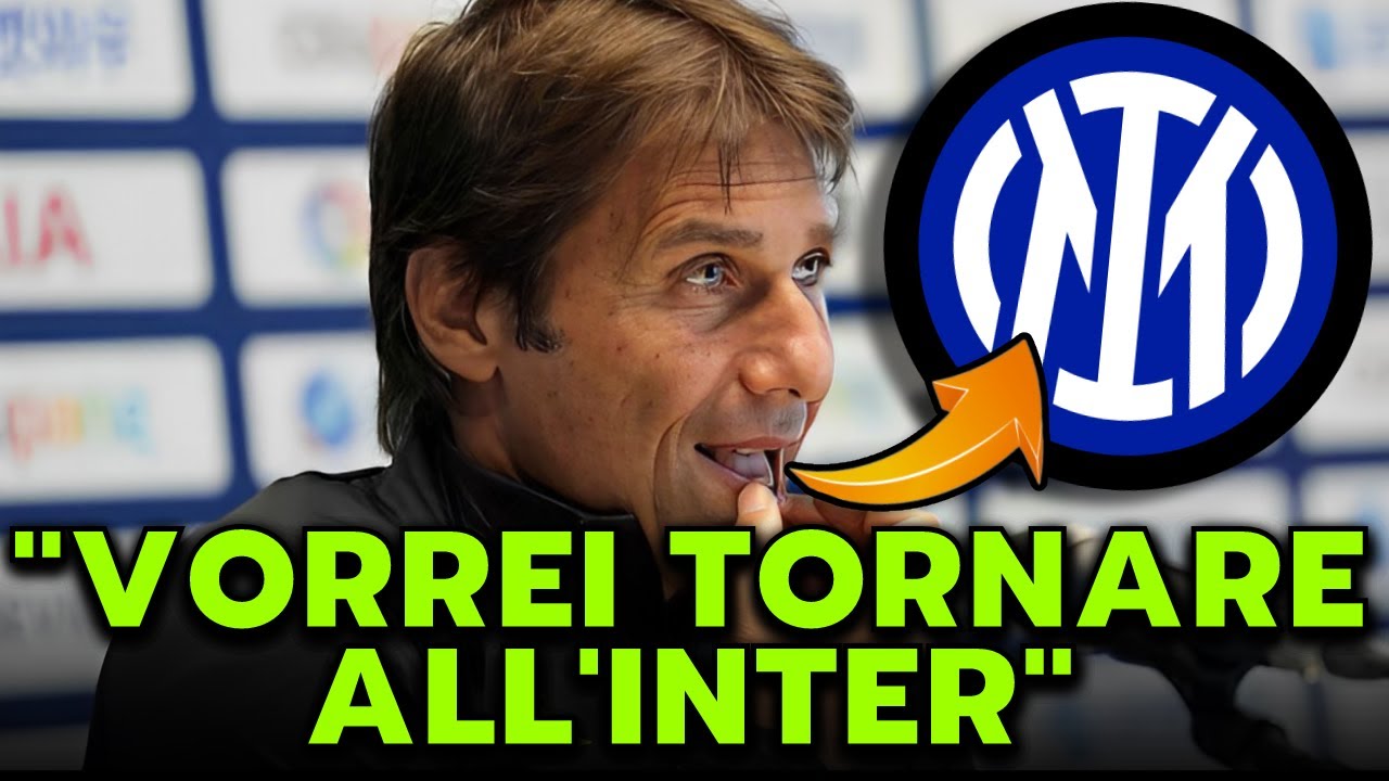 🚨 URGENTE! ANTONIO CONTA SULL'INTER! NOVITA' INTER! NOTIZIE INTER - YouTube