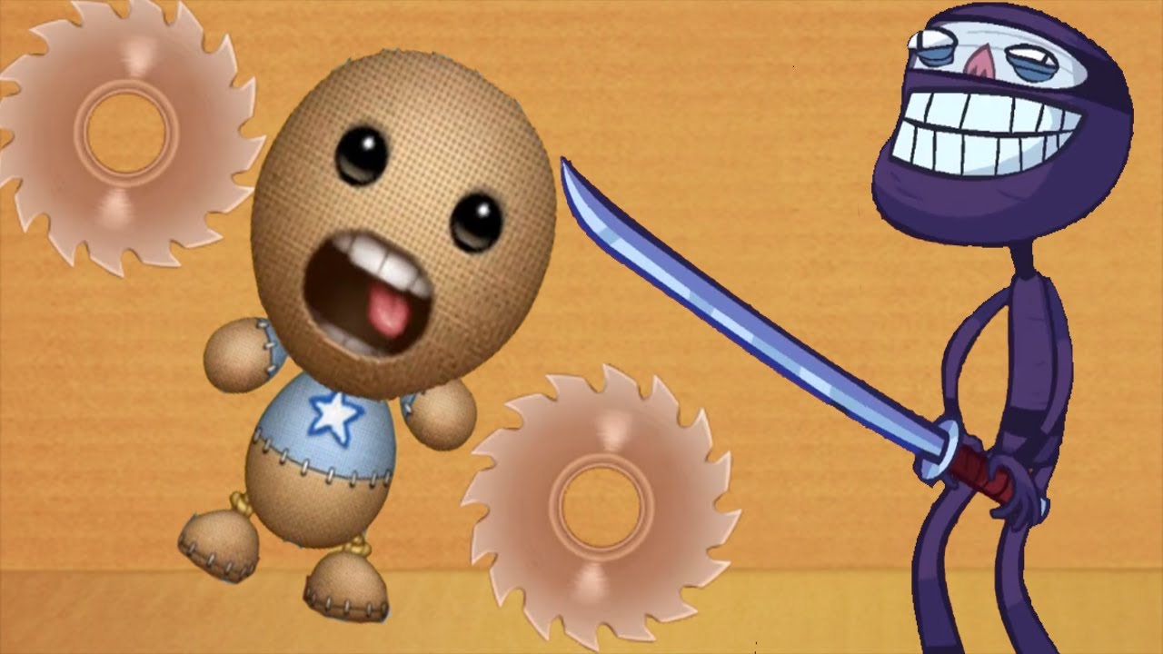 Troll Face Quest Video Game Vs Kick The Buddy - New Funny Trolling The ...