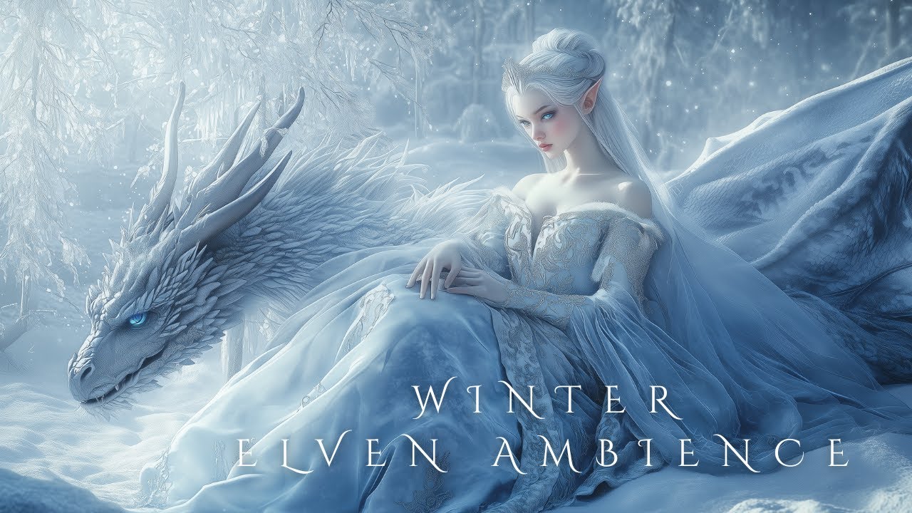 Fantasy Winter Music Enchanted Winter Elven Ambience | Snow Queen's ...