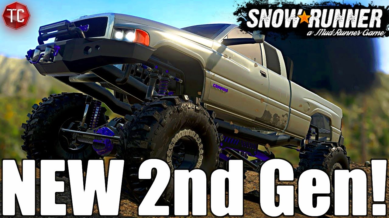 SnowRunner: NEW 1,100 HP 24V 2nd Gen Dodge! HUGE CUSTOMIZATION OPTIONS ...