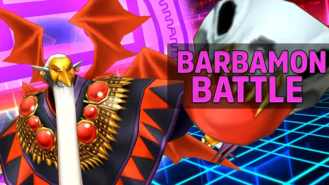 Digimon Story: Cyber Sleuth | Os 7 Demons Lords #2 - Barbamon Battle ...