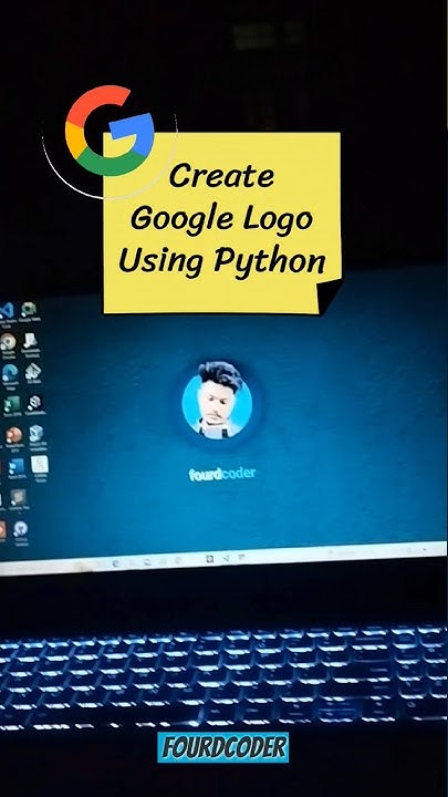 Python Mini Project: Create Google Logo with Tkinter | Logo Design Tutorial | FOURD CODER - YouTube