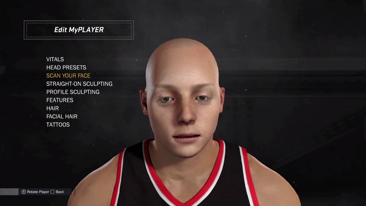 Nba 2k 17 Prelude face scan! Fail - YouTube