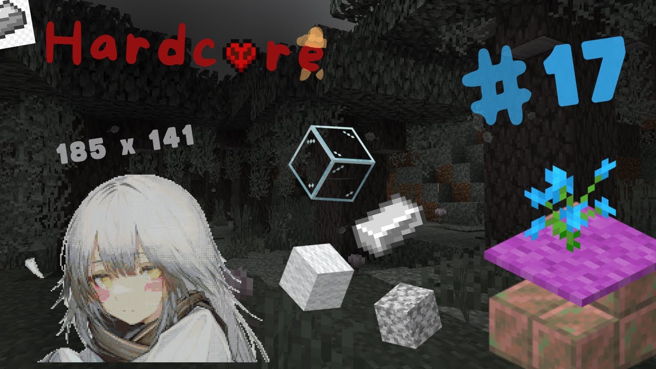 Hardcore S1 #17, Material Grind Building Pixel Art - YouTube