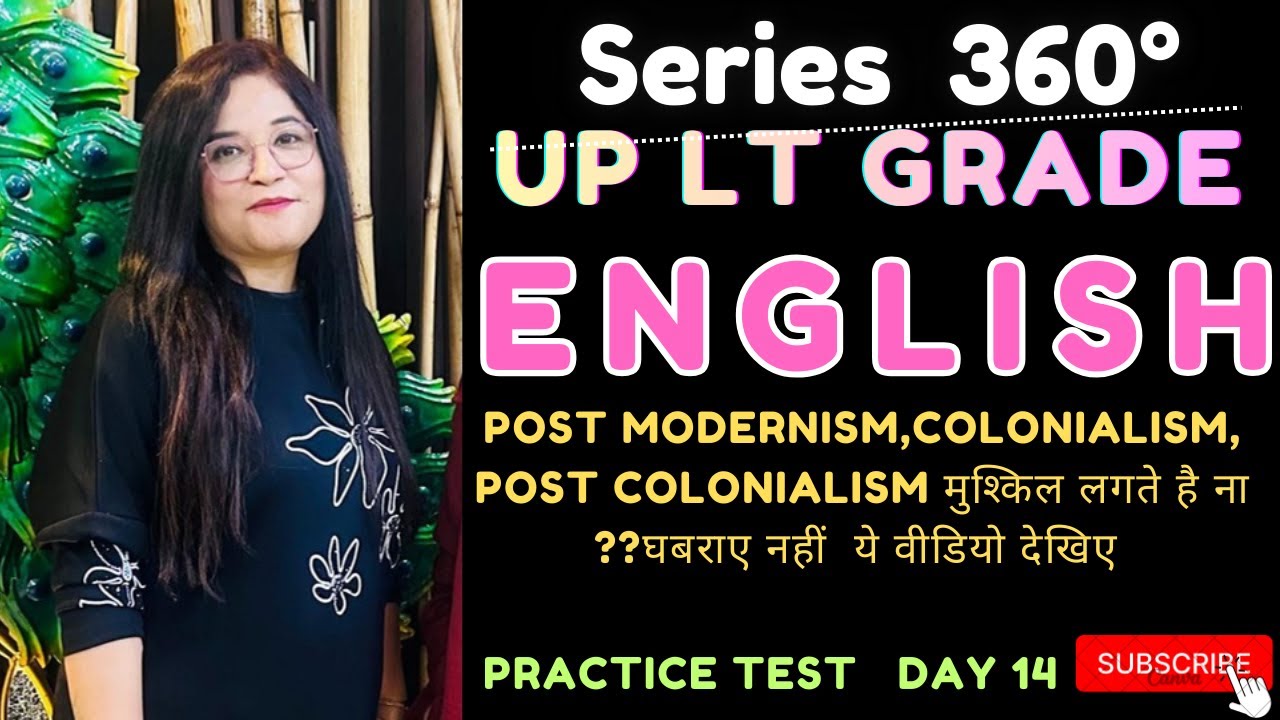Series 360° I UP LT GRADE Post Modernism,Colonialism, Post Colonialism ...