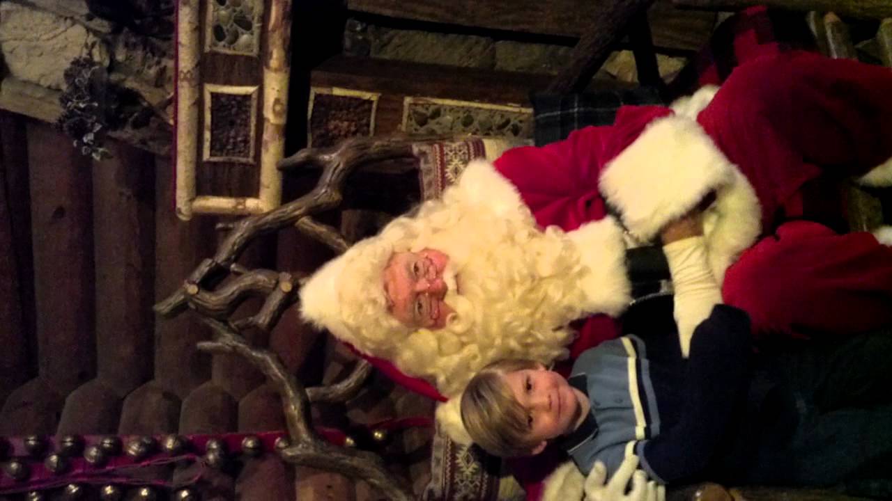 Caleb Alexander Cohen with Santa Claus - YouTube