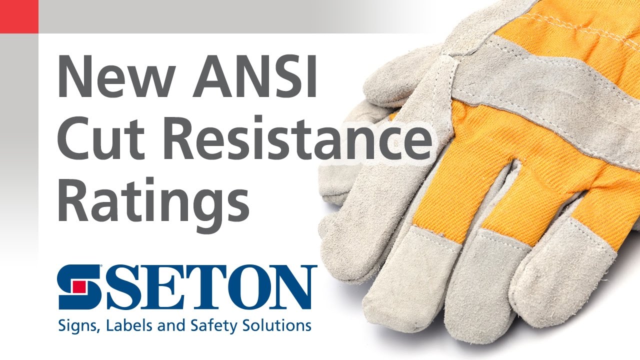 How to Select the Right Safety Glove Using New ANSI Cut Resistance ...