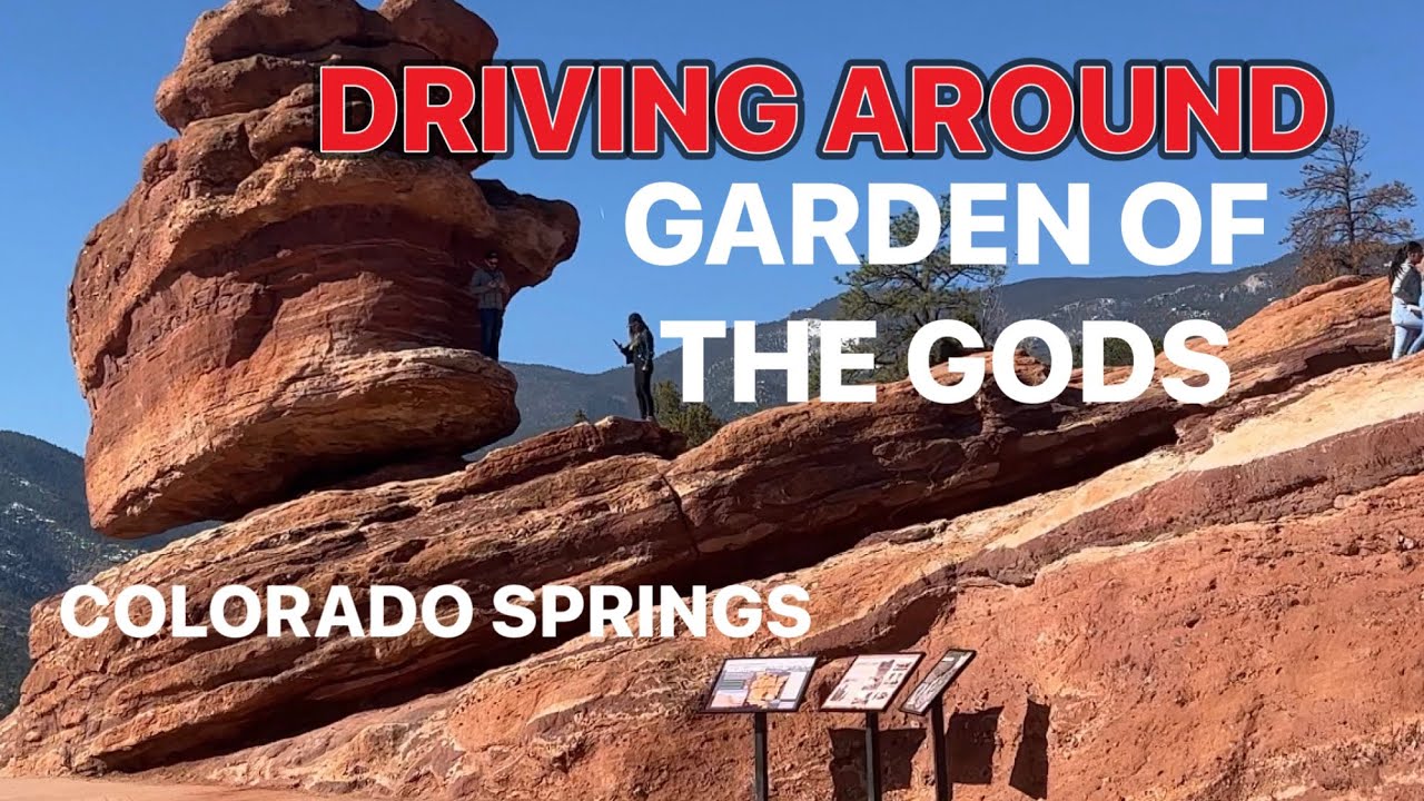 Driving through Garden of the Gods / COLORADO SPRINGS 4K - YouTube
