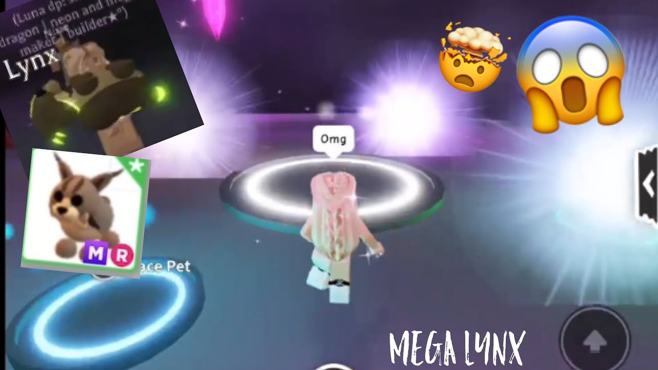 Making a mega lynx in Adopt Me! - YouTube