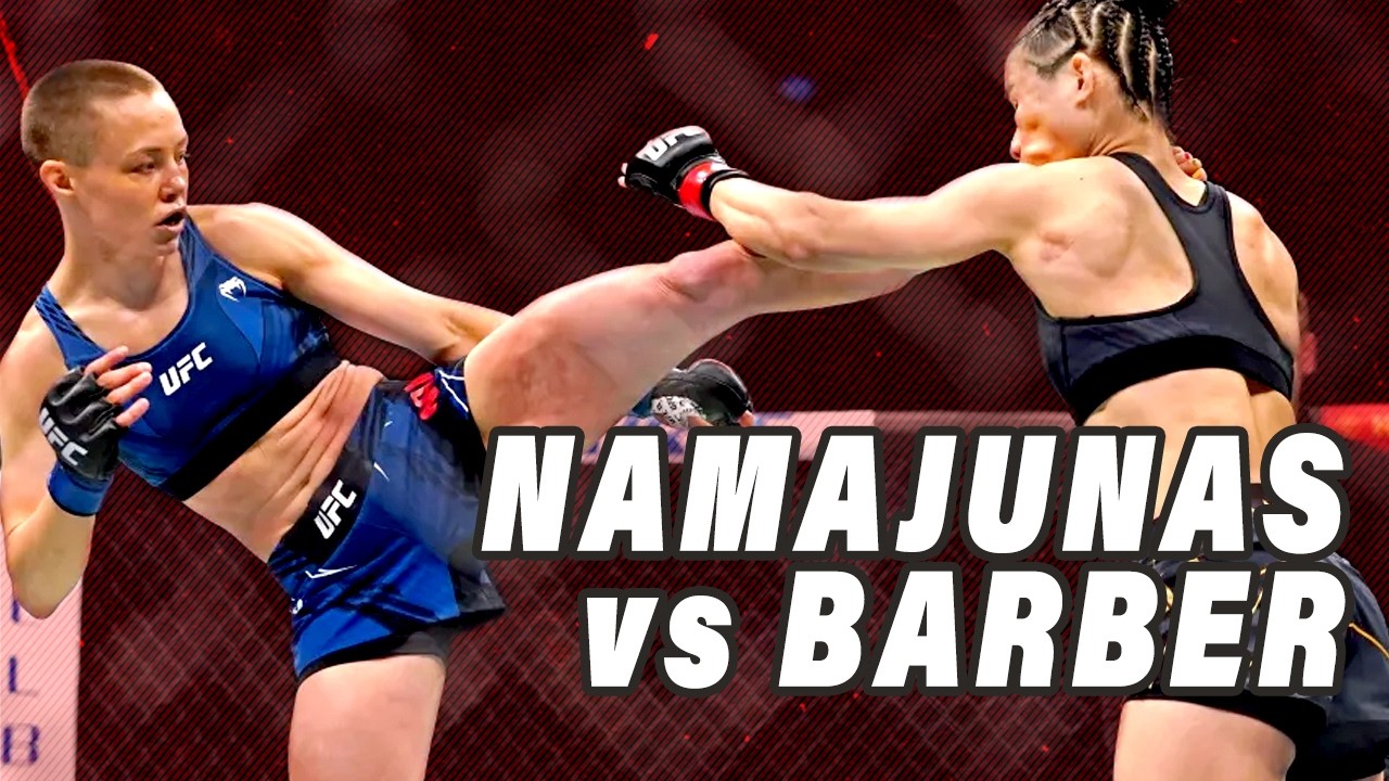 Rose Namajunas & Maycee Barber Top 5 UFC Fights - YouTube