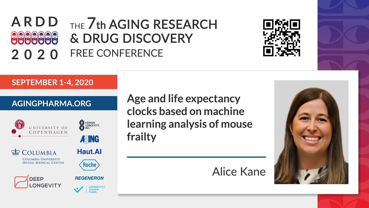 Alice Kane - Age and life expectancy clocks based on machine learning ...