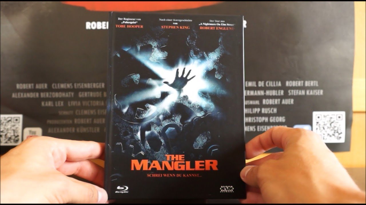 THE MANGLER (AT Blu-ray Mediabook Cover A) / Zockis Sammelsurium Nr ...