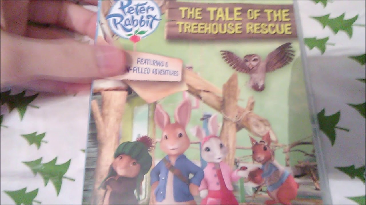 Peter Rabbit: The Tale Of The Treehouse Rescue 2018 DVD Unboxing ...