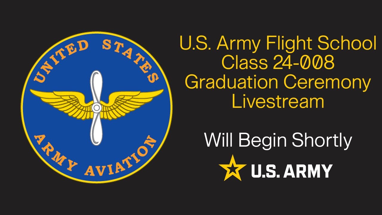 U.S. Army Flight School Class 24-008 Graduation - YouTube